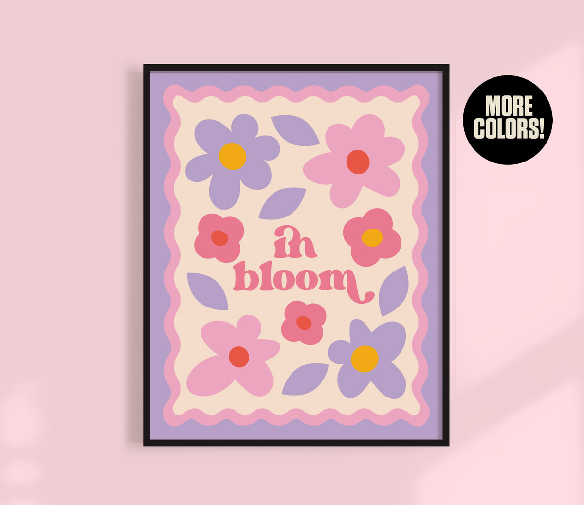 Groovy Floral Print - KUKU STUDIOS | Kuku Studio