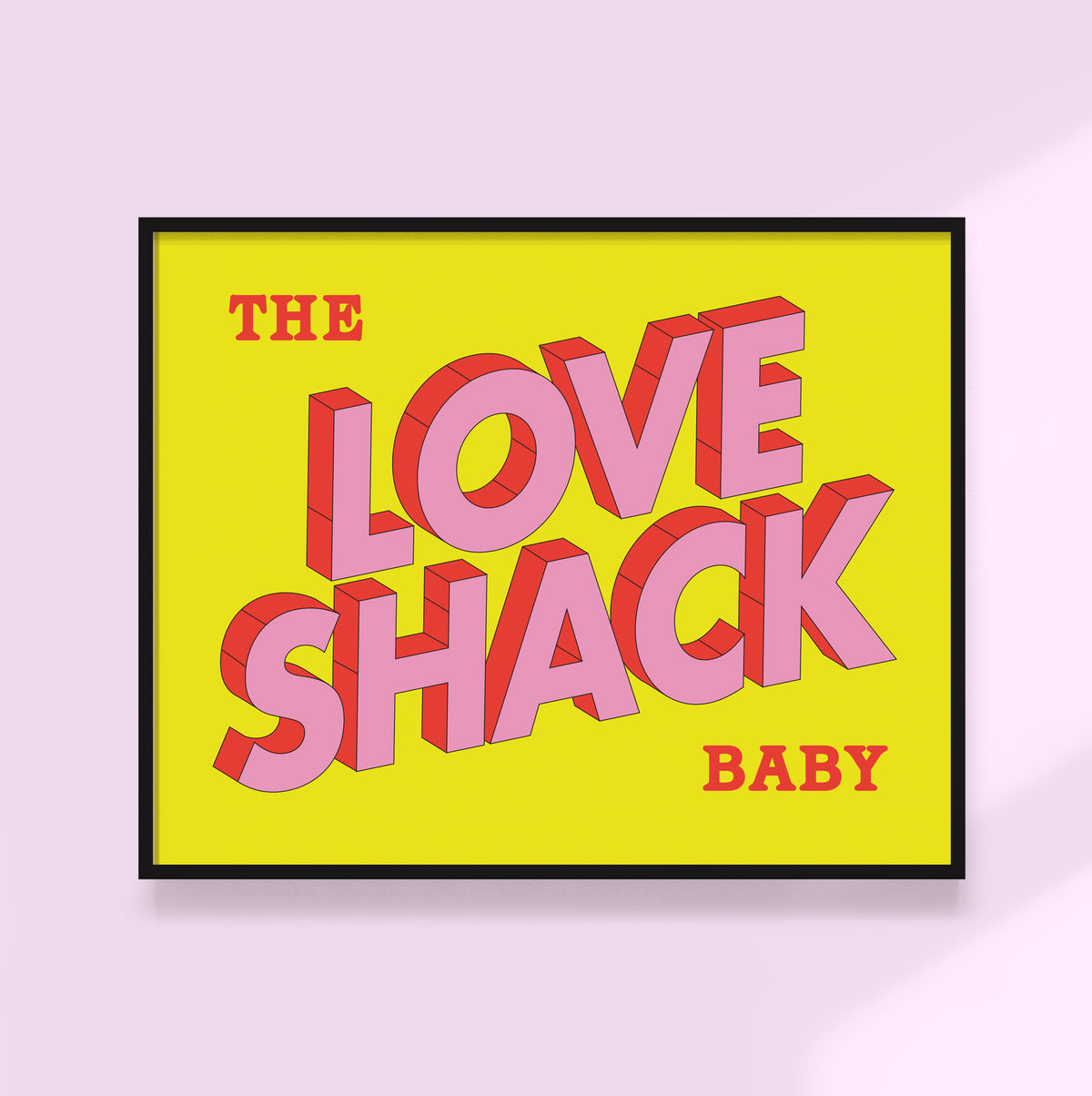 Love Shack Print - KUKU STUDIOS | Kuku Studio
