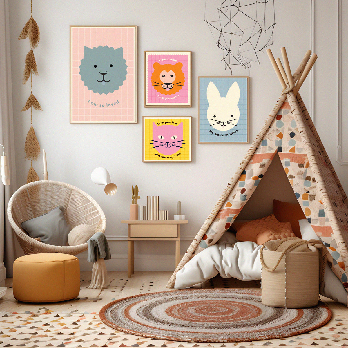 Lion Kids Print - KUKU STUDIOS | Kuku Studio